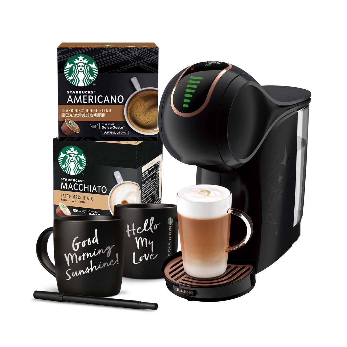 雀巢膠囊咖啡機|Dolce Gusto 雀巢多趣酷思膠囊咖啡|多種口味滿足一整天的不同需求